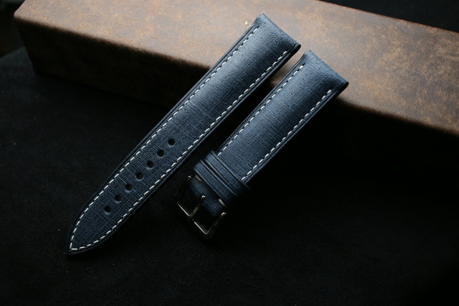 Babele navy blue watch strap – TUNS Store