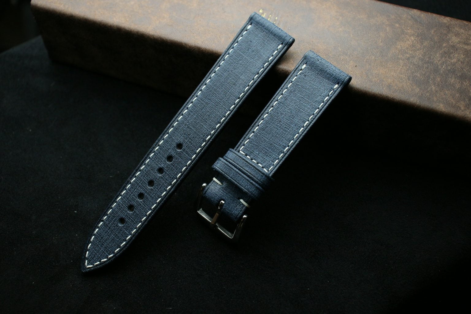 Babele navy blue watch strap – TUNS Store